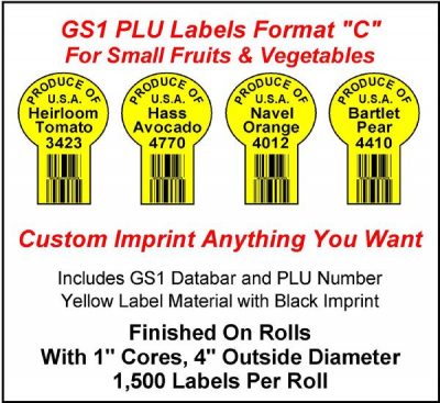 PLU Labels - Agri Label & Tag, LLC