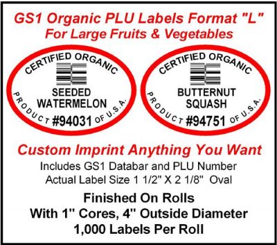 PLU Labels - Agri Label & Tag, LLC