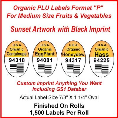 PLU Labels - Agri Label & Tag, LLC